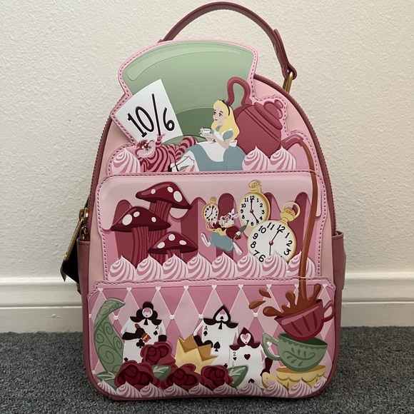 Loungefly | Bags | Alice In Wonderland Loungefly Mini Backpack | Poshmark